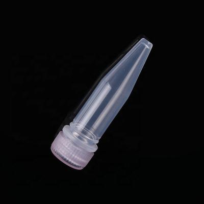 China 1.5ml Conical Bottom Microcentrifuge Tube Sample Tube With Screw Hat for sale
