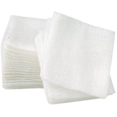 China Soft Absorbent Gauze Pad 100% Cotton Sterile Medical Gauze Swab  Disposables Gauze Piece for sale