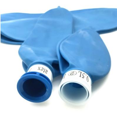Cina Sacchetto di respirazione per anestesia veterinaria ️ Sacchetto di ri respirazione blu senza lattice 0.5L-5L con connettore standard da 22 mm per la ventilazione degli animali in vendita
