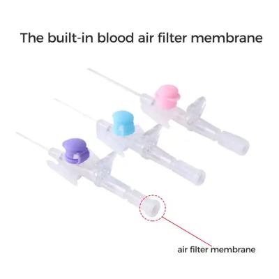 China ISO Certificate Disposable IV Cannula Intravenous Injection Needle Veterinary Catheter Butterfly Type IV Cannula for sale