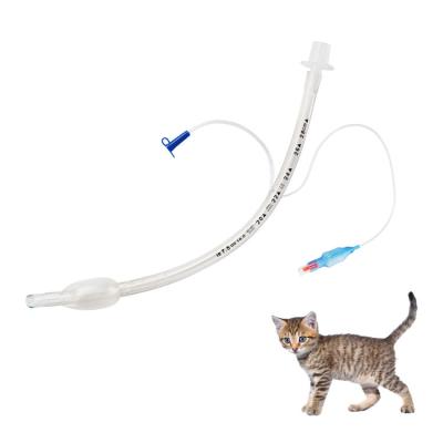 China Veterinary Airway Management – Cuffed & Uncuffed Reinforced Endotracheal Tubes for Emergency Animal Care for sale