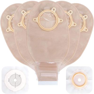 China Sterile Leakproof Comfortable Two-Piece Ostomy Bag with Opening for Easy Drainage for sale