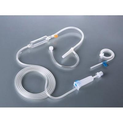 China Disposable IV Infusion Set with 60 Drops/ml Adjustable Flow Regulator for Pediatric Patient Care for sale
