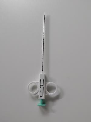 China Semi-automatic Biopsy Needle with 20 mm Sampling Slot and Echogenic Tip for Oncology Diagnostics for sale