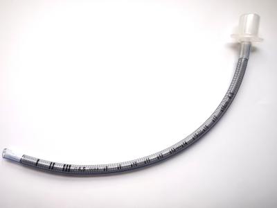 Cina 4.5mm hanno rinforzato il cavo endotracheale del PVC della metropolitana hanno rinforzato la metropolitana tracheale in vendita