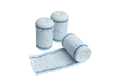 China Cotton Spandex PBT OEM Elastic Crepe Medical Compression Bandage Self Adhesive for sale