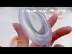 Transparent Medical IV Cannula Smooth Surface Non Sterile