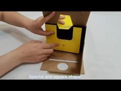 Medical Hard Board Safety Box For Used Syringes And Needles