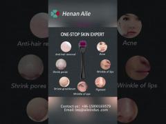 32G 34G 16 pinos Agulha mesoterapêutica descartável ajustável Agulhas nano-mesotérpicas para mesoterapia Injetor e agulhas de cristal manual