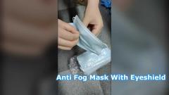 See Why Choose Disposable Face Mask With Eyeshield Anti Fog And Eye Protective With Tie On