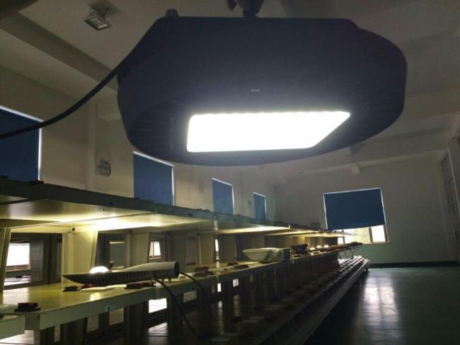 8000Lm SMD LED High Bay Light Fixture IP65 IK8 For Warehouse LG chip and MW driver