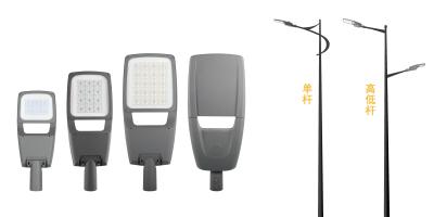 China Fabbricazione di apparecchi di illuminazione stradale a LED IP65 con ampio intervallo di temperatura del colore for sale
