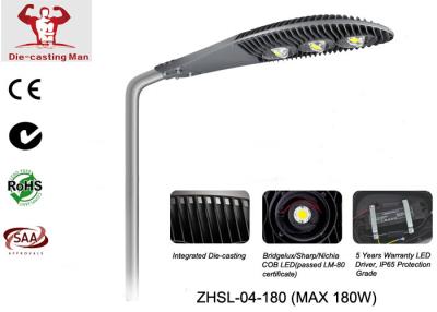 Cina CE RoHS Approved Energy Saving 150w 180w COB Road Lighting Fixtures Super Bright Dimmable with 5 years warranty in vendita