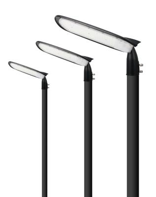 중국 에너지 절감 고 효율성 IP65 알루미늄 스트리트 라이트 하우징 블랙 글래스로 판매용