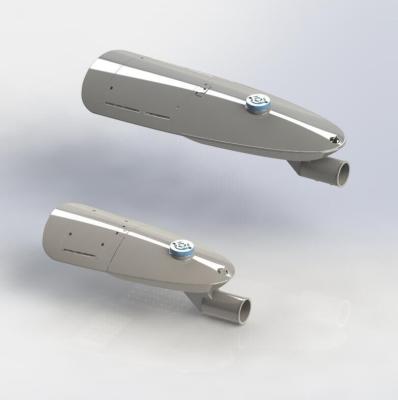 China 40w-180w Black LED Street Light Housing / Warm White Led Street Light.two way of the top. for sale