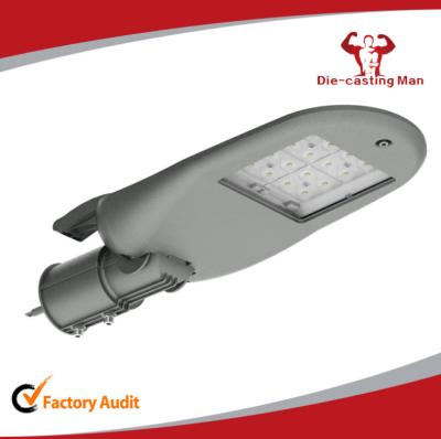 China ROHS CE 30W LED Street Lighting Fixtures Die casting Aluminum with famous brand LEDs and driver high efficiency 150lm/w for sale