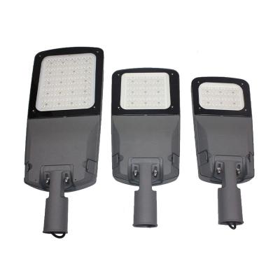 China 5050 SMD 30w 150w LED Street Light Fixtures 170lm/w high efficiency Gray painting for outdoor lighting for sale