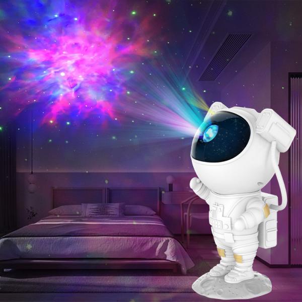 materiale di base bianco del TPE della luce di Galaxy Star Projector dell'astronauta di 5V 1A