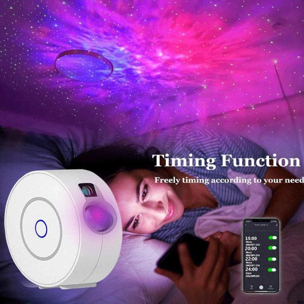 Luci astute del proiettore della stella del App di Wifi per il moodl della decorazione della stanza che ighting di base bianco della decorazione domestica