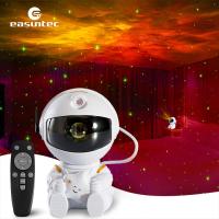 China Remote Control Astronaut Galaxy Star Projector with 8 Nebula Modes, 86×76×125mm USB-Powered Night Light for Bedroom for sale