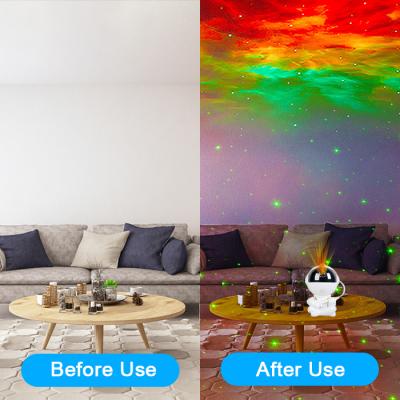 China FCC Ceiling RGB Space Star Projector White Color With Remote for sale