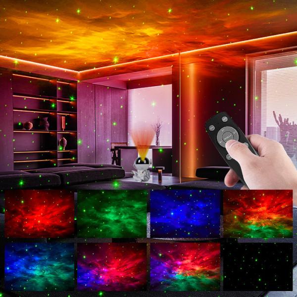 Astronauta Nebula Space Star Proiettore LED Multicolore Regalo per bambini