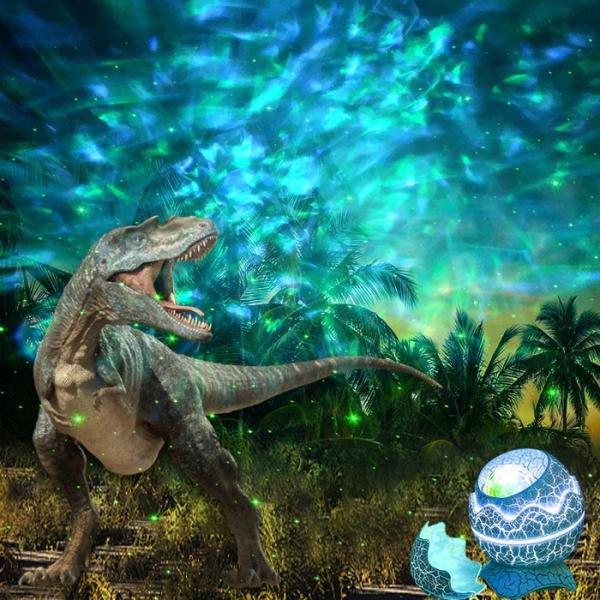 遠隔タイマーが付いている回転部屋の恐竜の卵の星プロジェクター