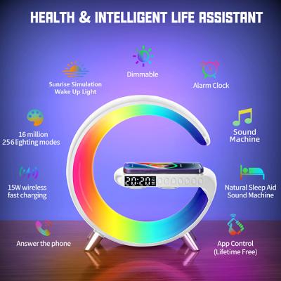 Cina ABS 12V 2.5A G Lampada Smart Light Sound Machine Multiuso Per Adulti Camera da letto in vendita