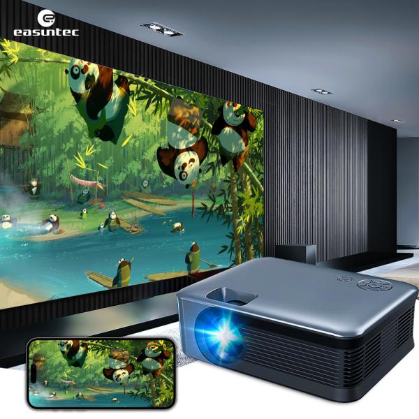 4K durevole Mini WiFi Phone Projector, Multiscene Mini Projector Mobile Connect