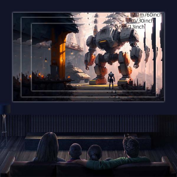 Teléfono móvil portátil Mini Projector 1080P del ABS compatible con el palillo HDMI USB de la TV
