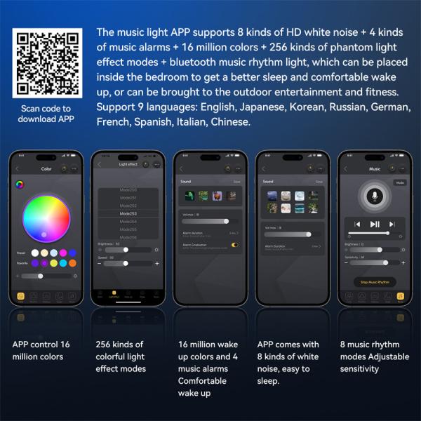 Conch Music Lamp G lamp G Speaker Lamp Timer Setting and APP Control G Speaker Lamp Adatta per uso commerciale