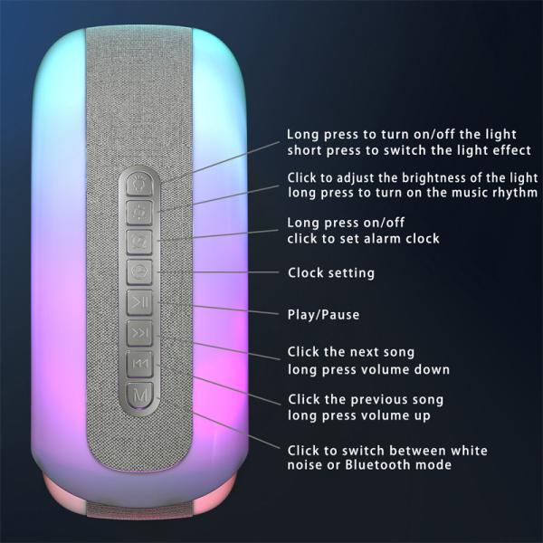 Conch Music Lamp G lamp G Speaker Lamp Timer Setting and APP Control G Speaker Lamp Adatta per uso commerciale
