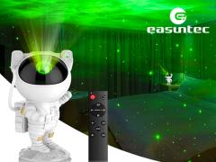 Luz de controle remoto da noite do projetor da estrela do ABS, projetor estrelado do astronauta do quarto