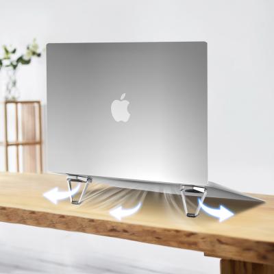Cina Supporto di L26cm 48g Mini Invisible Portable Folding Laptop in lega di zinco in vendita
