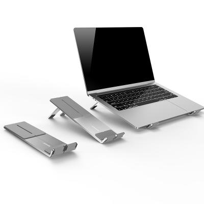 China 385g opvouwbare Draagbare Vouwbare Laptop Tribune Zilveren W257mm Te koop