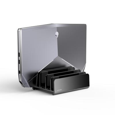 Cina supporto verticale di alluminio del computer portatile di 933g 38mm Thinckness dritto per Macbook in vendita