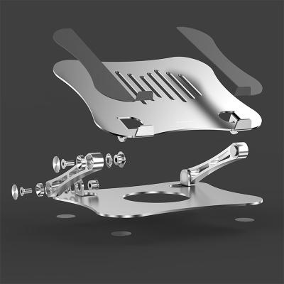 China 740g het ergonomische Laptop Tribune15.6inch Laptop Regelbare Stootbord van de Lijsttribune Te koop