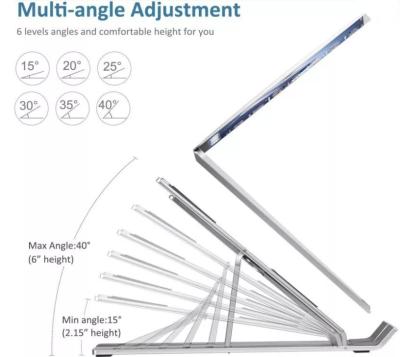 China Suporte dobrável portátil ergonômico do portátil do suporte do portátil de W31cm/16 polegadas à venda