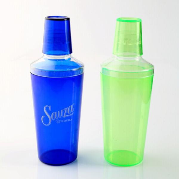 Quality Customizable 600ml BPA Free Plastic Shaker Leakproof Drink Shaker Dishwasher Safe for sale