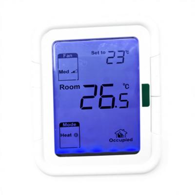 China Auto Fan Speed Air Conditioner Controller HVAC Thermostat Panel with LCD Display for sale