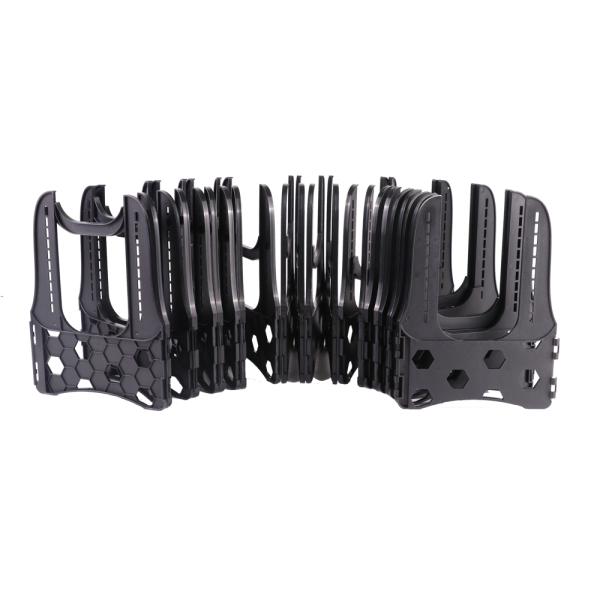 Quality 15ft Plastic PP Black RV Sewer Hose Support for Easy Installation on Camper Sewer Hose Brackets RV Plastic Accessories for sale