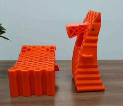China Plastic Heavy Duty Rv Leveling Ramps Curved Camper Leveler Blocks For Caravans for sale