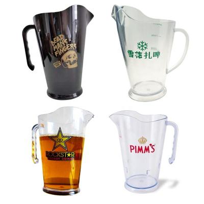 China Customizable Color 1.5L Plastic Kettle With Ergonomic Handle Commercial Industrial Use for sale