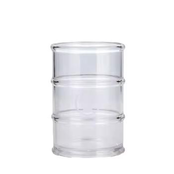 Quality 310ml PS PC Plastic Beer Cup Shatterproof Reusable Soda Can Style Beverage Mugs BPA Free for sale