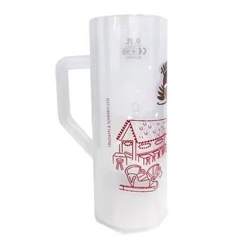 Quality Shatterproof Mini Plastic Beer Cup German Style Lightweight Reusable 200ml PS Stein Mugs for sale