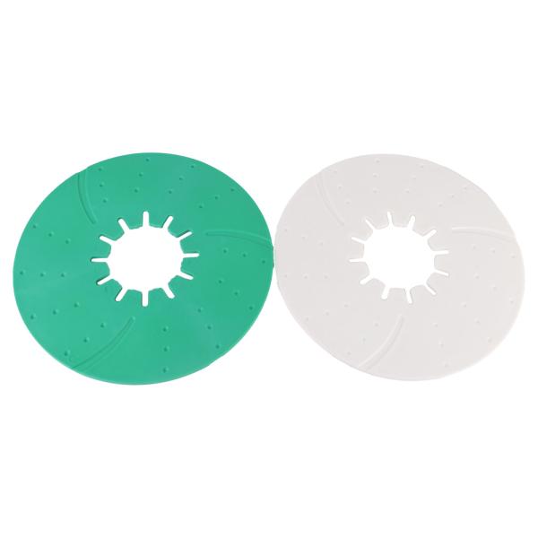 Quality PHQH High-quality White PP 10 Inch Wheel Hitch Lube Plate for RV Sewer Hose Support for sale