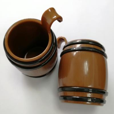 China Custom Barrel Shot Glass 25ml / 50ml Whiskey Tasting Cup for Bar Promotions, Weddings & Corporate Gifts for sale