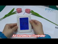 commercial landscape ac control panel with lcd display hotel use hvac controller