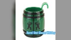 Barrel Shot Glasses Whiskey Party Bar Service