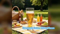 Custom 325ml Plastic Whiskey Glass Unbreakable Design